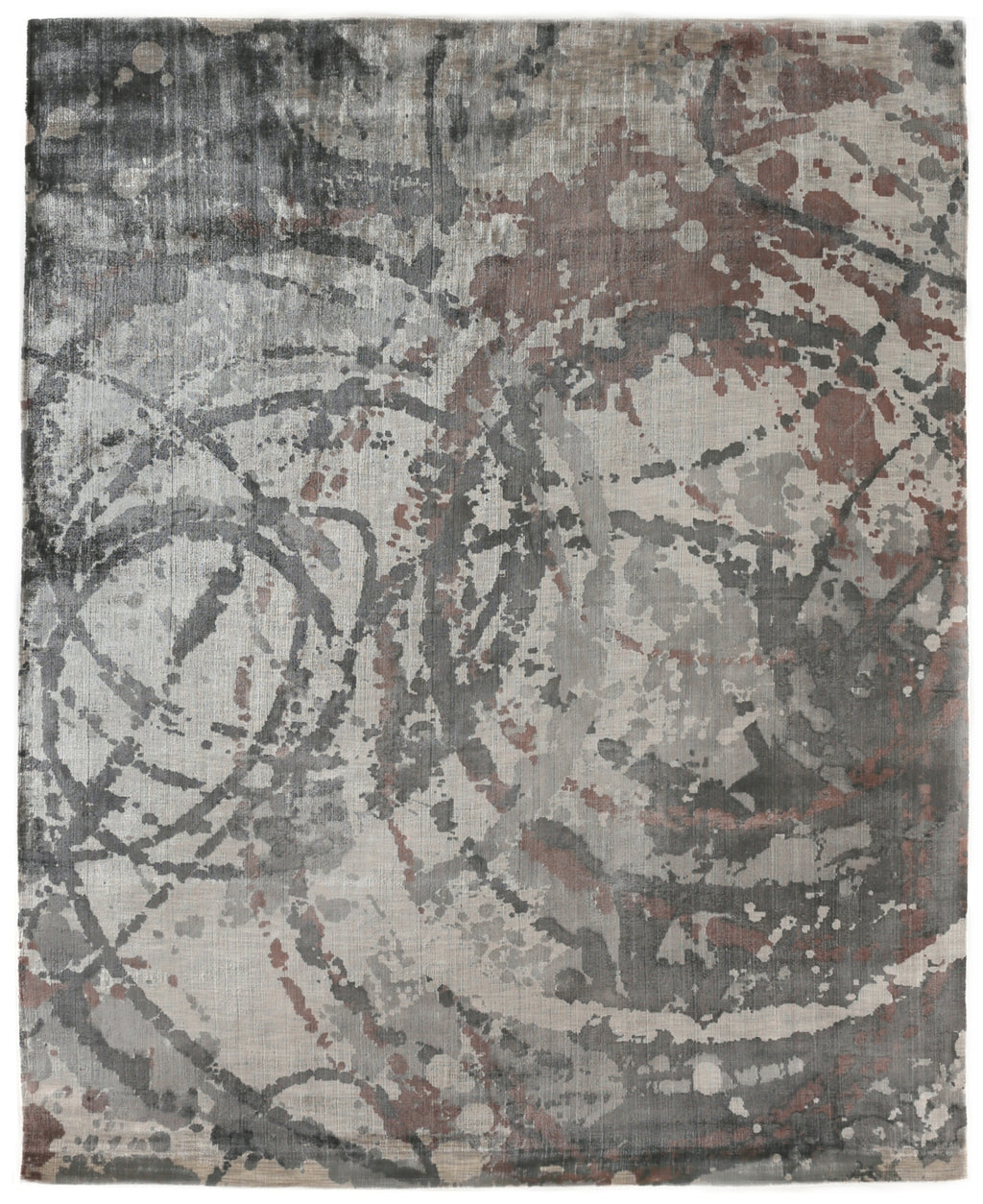 Exquisite Rugs Koda 3330 Copper/Charcoal Area Rug – Incredible Rugs and Decor