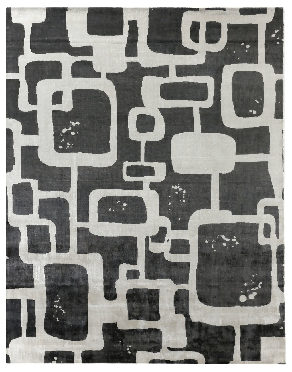 Exquisite Rugs Koda 5180 Ivory/Charcoal Area Rug – Incredible Rugs and Decor