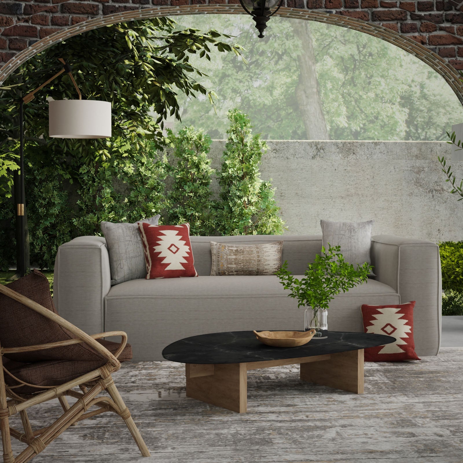 Rizzy Anatolia ANT740 Gray/Ivory Area Rug – Incredible Rugs and Decor