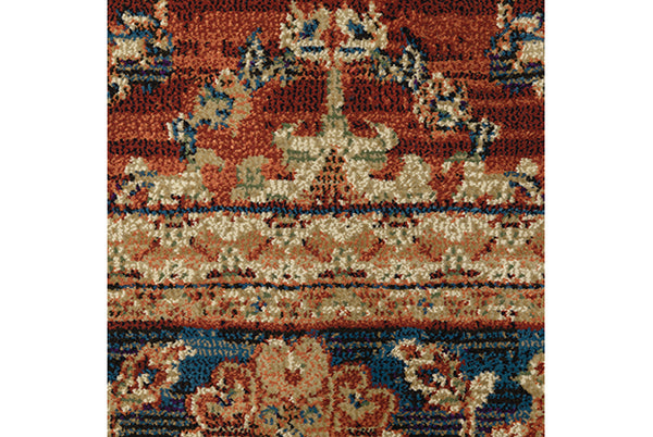 Oriental Weavers Ankara 1802R Red/Blue Area Rug – Incredible Rugs and Decor