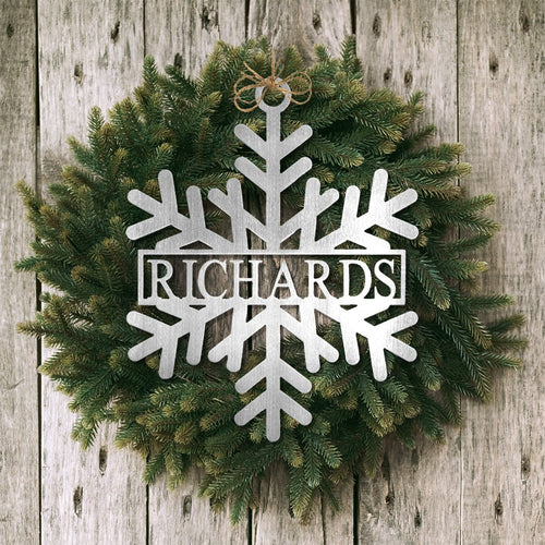 12" Holiday Name Sign Collection - Personalized Christmas Signs ...