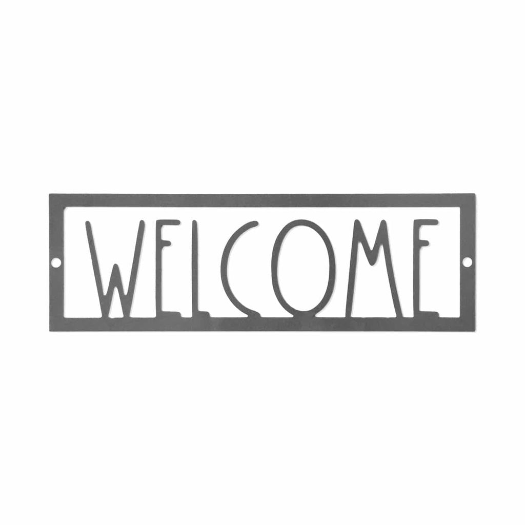 Hello, Stranger Porch Signs - 3 Styles - Metal Welcome Signs for Door ...