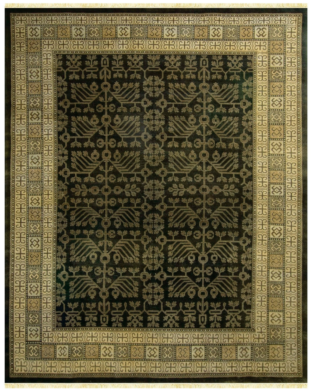 Feizy Namche 6154F Charcoal/Ivory Area Rug – Incredible Rugs and Decor