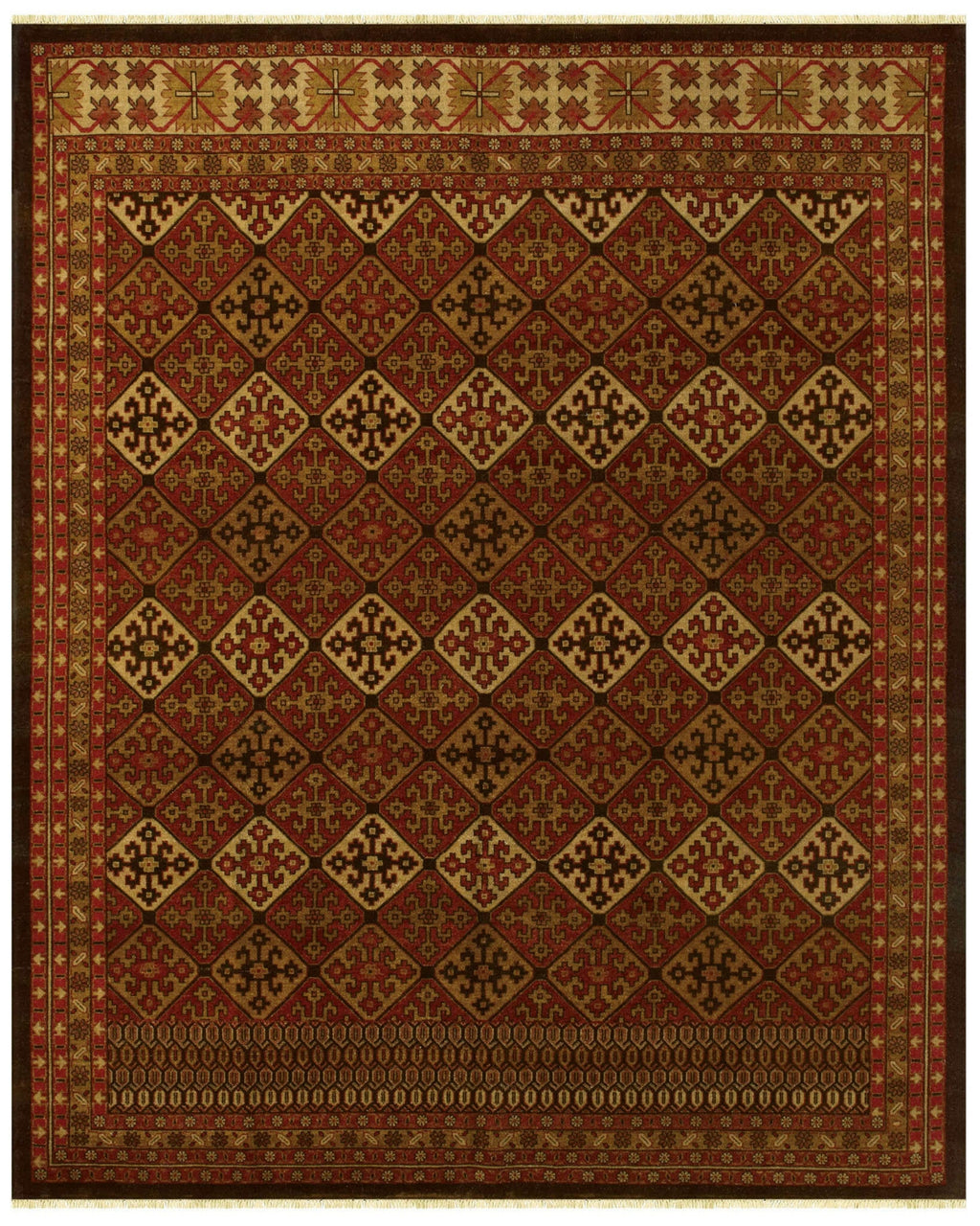 Feizy Namche 6156F Brown/Rust Area Rug – Incredible Rugs and Decor