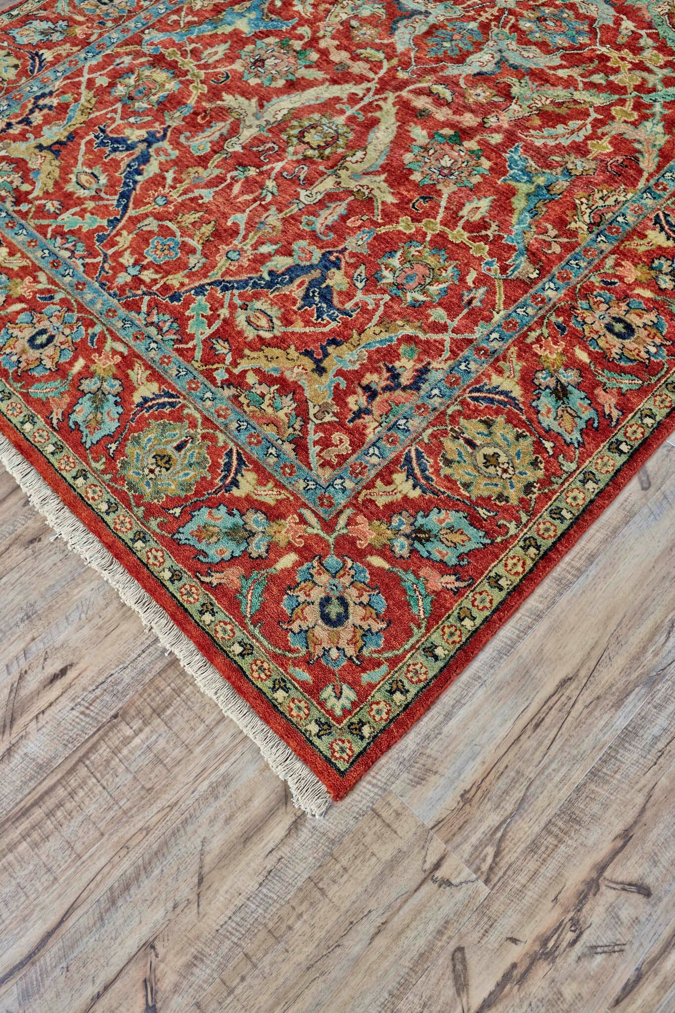 Havila Fine Rugs Acacia H1205 Red/Blue Area Rug – Incredible Rugs and Decor
