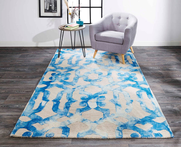 Feizy Lorrain 8565F Ivory/Blue/Green Area Rug – Incredible Rugs and Decor