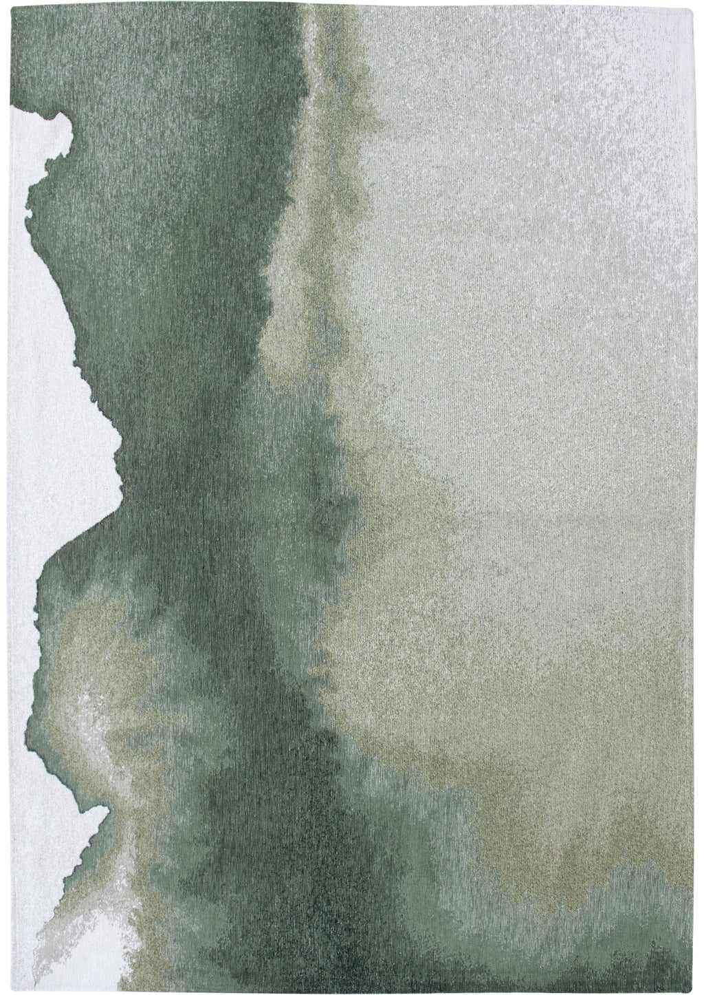 Louis De Poortere Meditation Lagoon 9331 Palm Green Area Rug ...