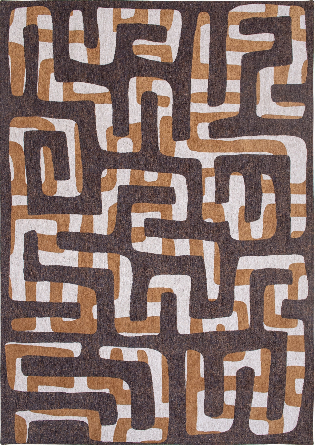 Louis De Poortere Craft Kuba 9335 Bison Area Rug – Incredible Rugs and ...