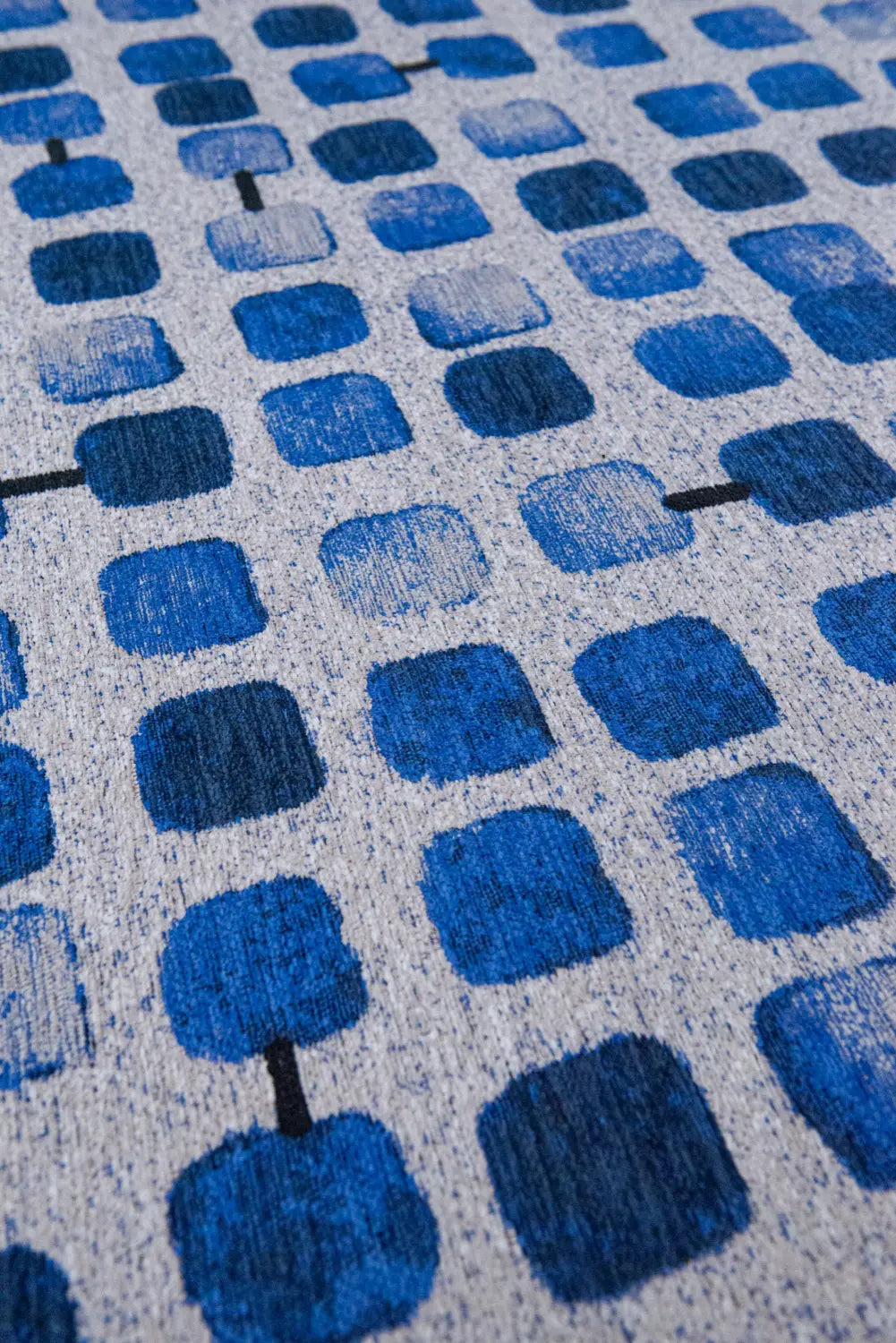 Louis De Poortere Craft Cobblestone 9348 Amparo Blues Area Rug ...