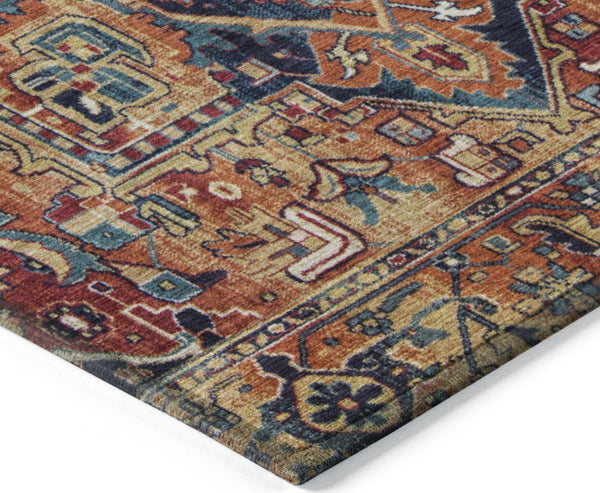 Piper Looms Chantille Traditional ACN570 Paprika Area Rug – Incredible ...