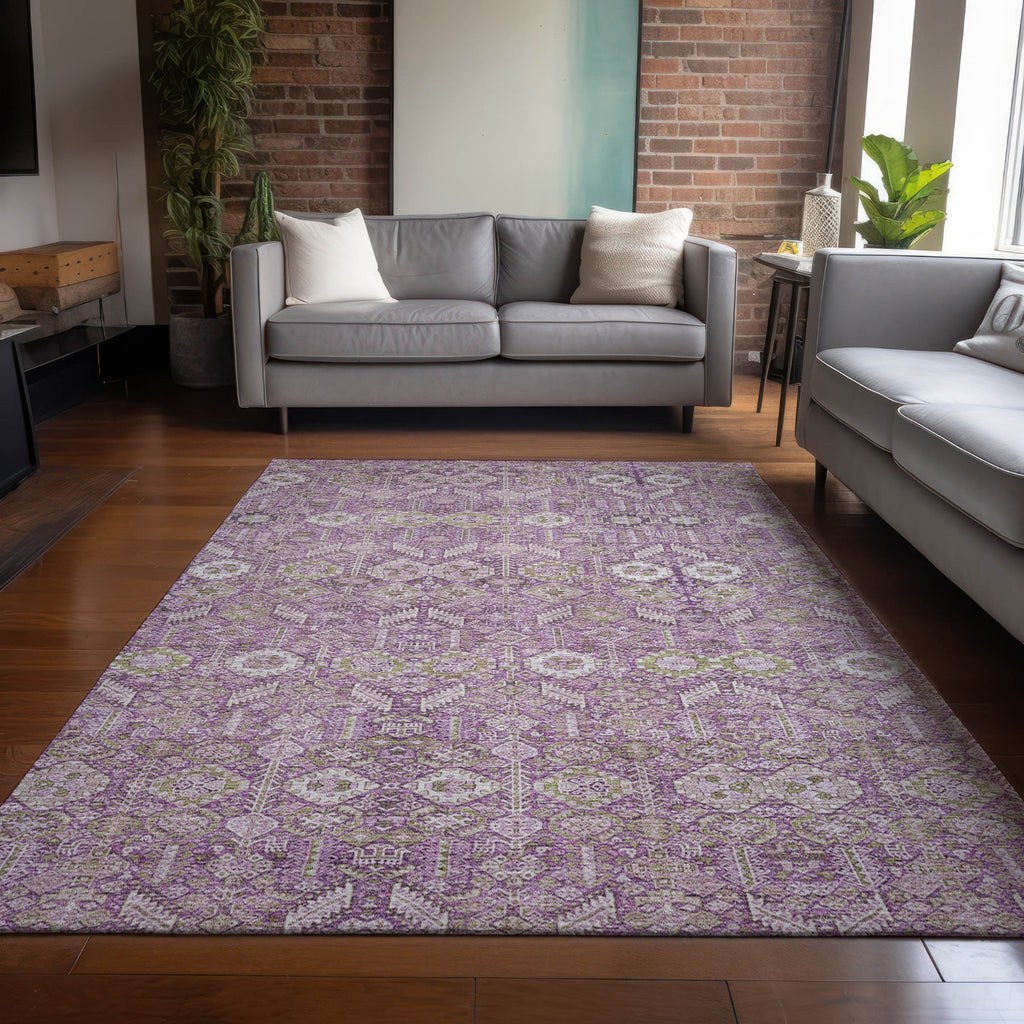 Piper Looms Chantille Bohemian ACN574 Lavender Area Rug – Incredible ...