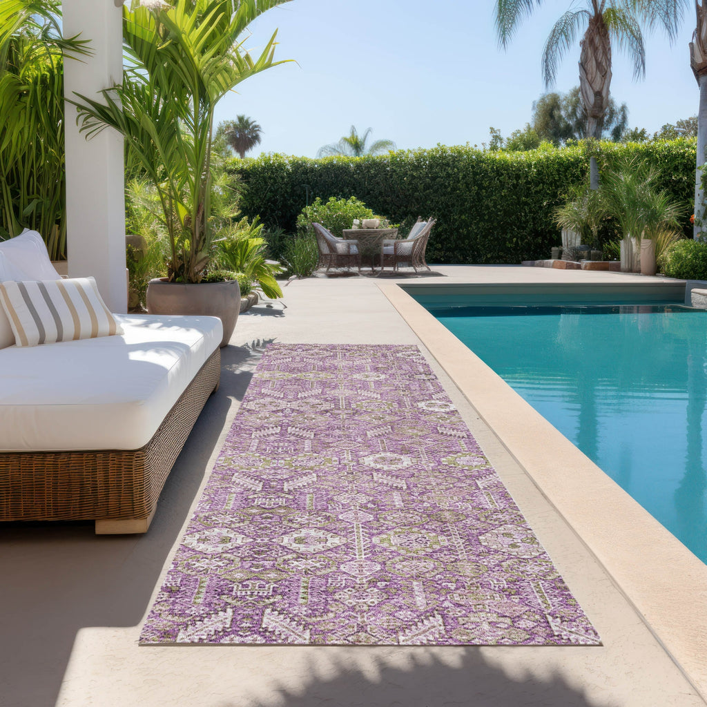 Piper Looms Chantille Bohemian ACN574 Lavender Area Rug – Incredible ...