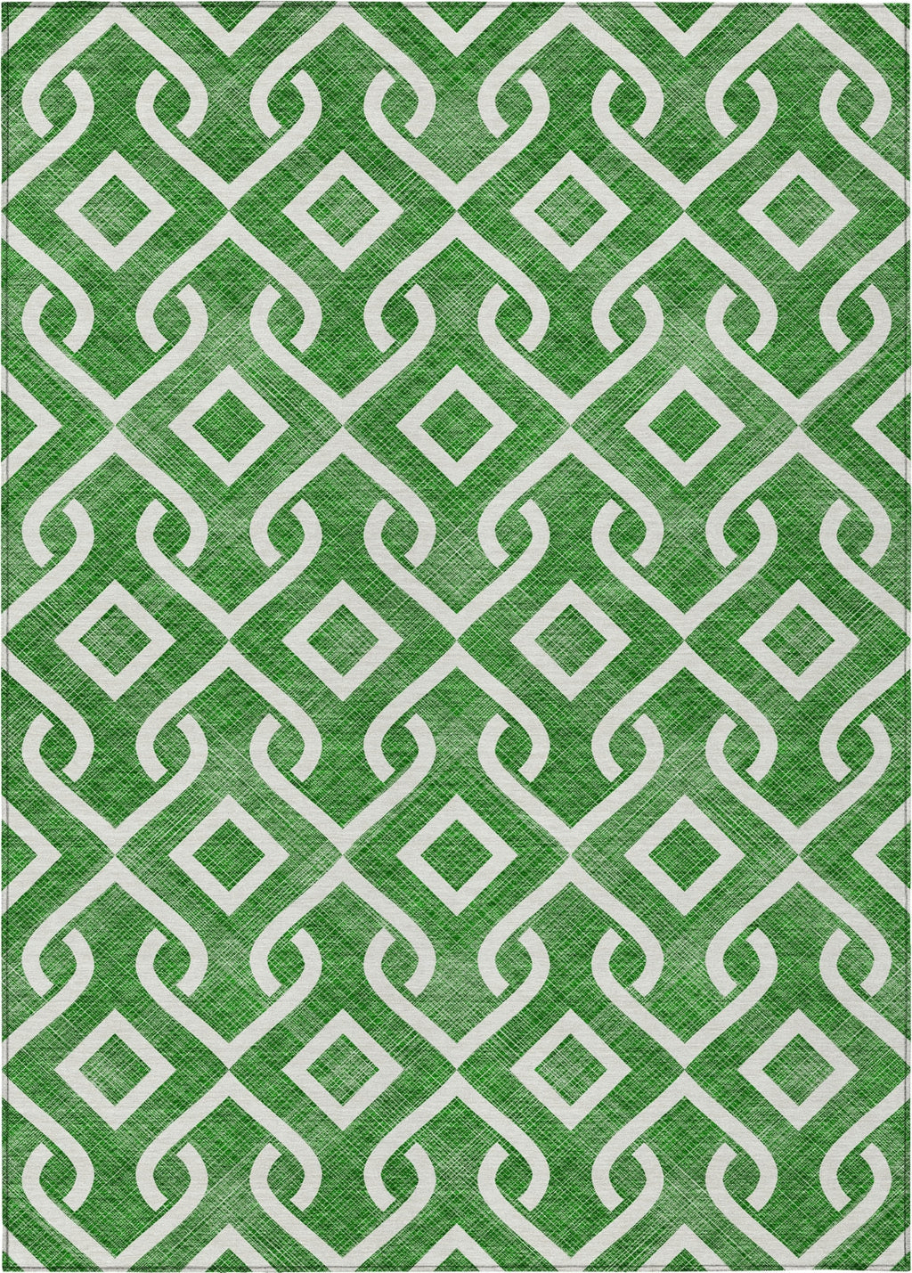 Piper Looms Chantille Geometric ACN621 Emerald Area Rug – Incredible ...