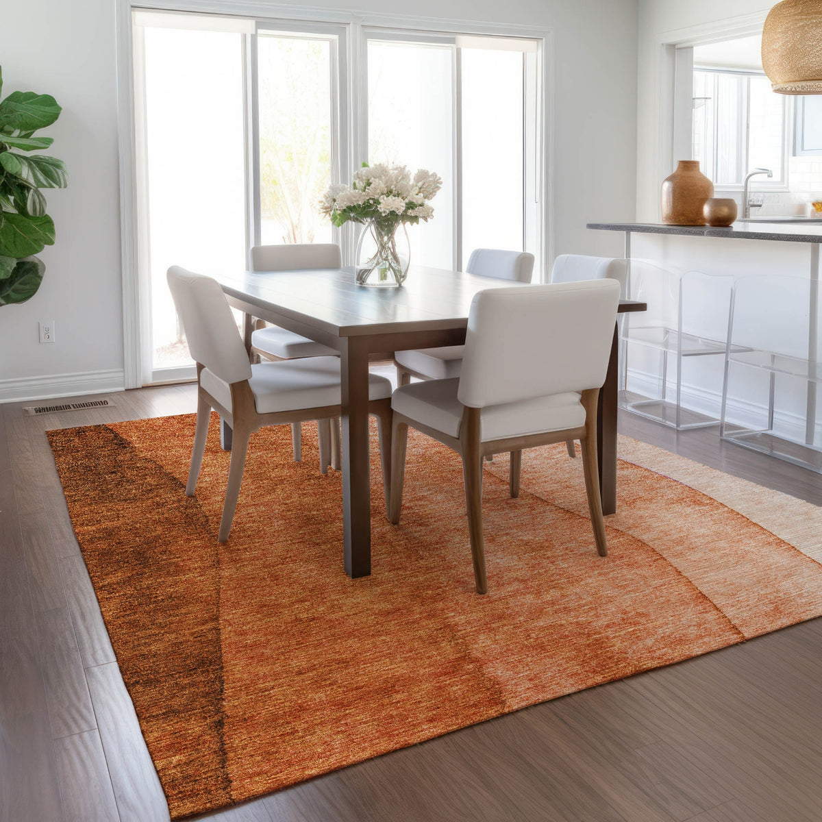 Piper Looms Chantille Ombre ACN625 Paprika Area Rug – Incredible Rugs ...