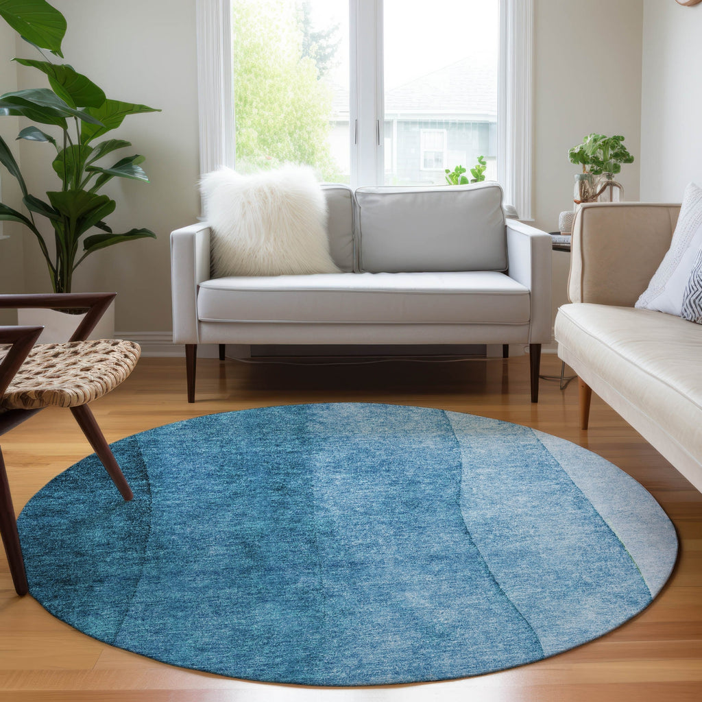 Piper Looms Chantille Ombre ACN625 Teal Area Rug – Incredible Rugs and ...