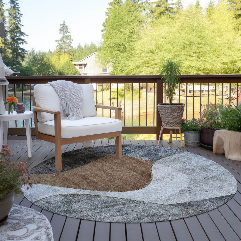 Piper Looms Chantille Art Deco ACN633 Gray Area Rug – Incredible Rugs ...