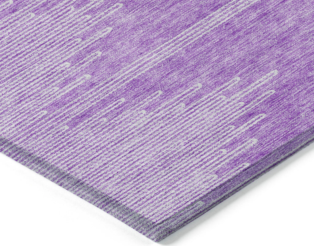 Piper Looms Chantille Modern ACN647 Lavender Area Rug – Incredible Rugs ...