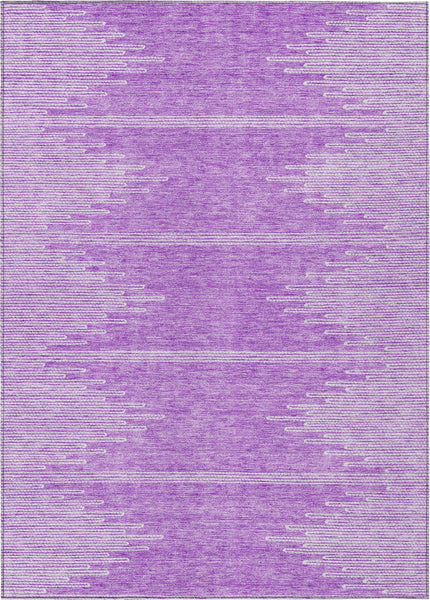 Piper Looms Chantille Modern ACN647 Lavender Area Rug – Incredible Rugs ...