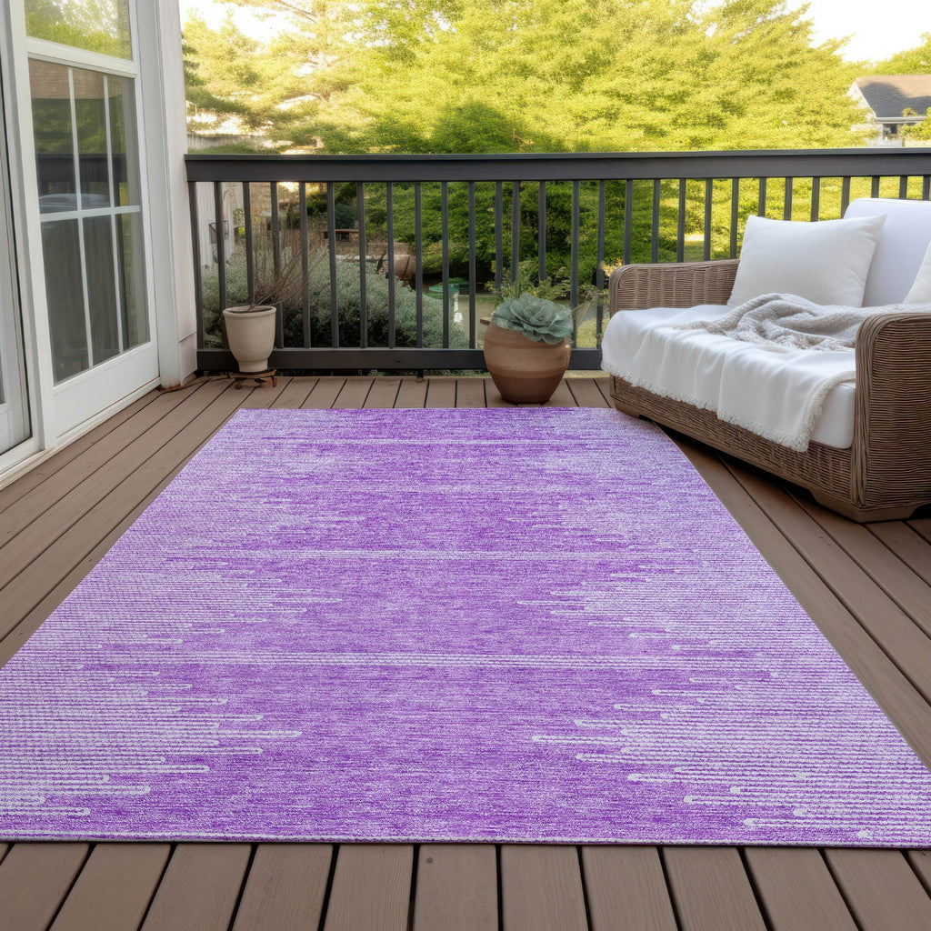 Piper Looms Chantille Modern ACN647 Lavender Area Rug – Incredible Rugs ...