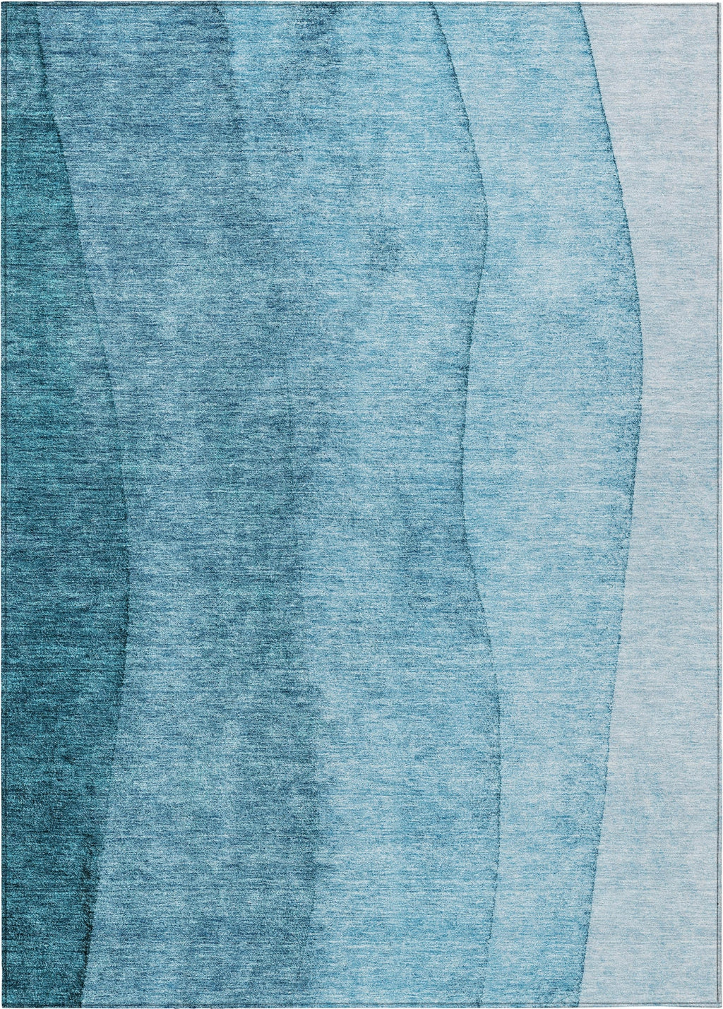 Piper Looms Chantille Ombre ACN690 Teal Area Rug – Incredible Rugs and ...