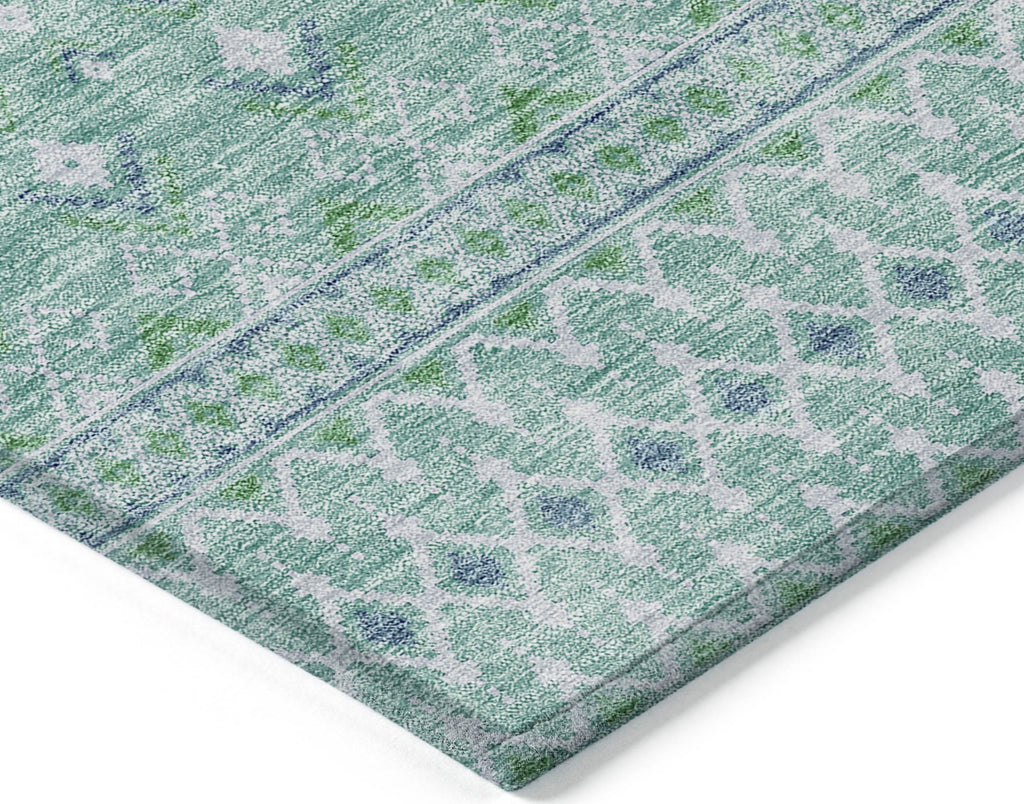 Piper Looms Chantille Boho ACN709 Aqua Area Rug – Incredible Rugs and Decor