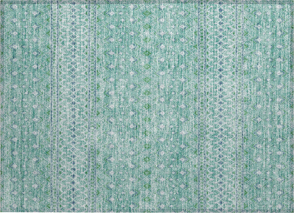 Piper Looms Chantille Boho ACN709 Aqua Area Rug – Incredible Rugs and Decor
