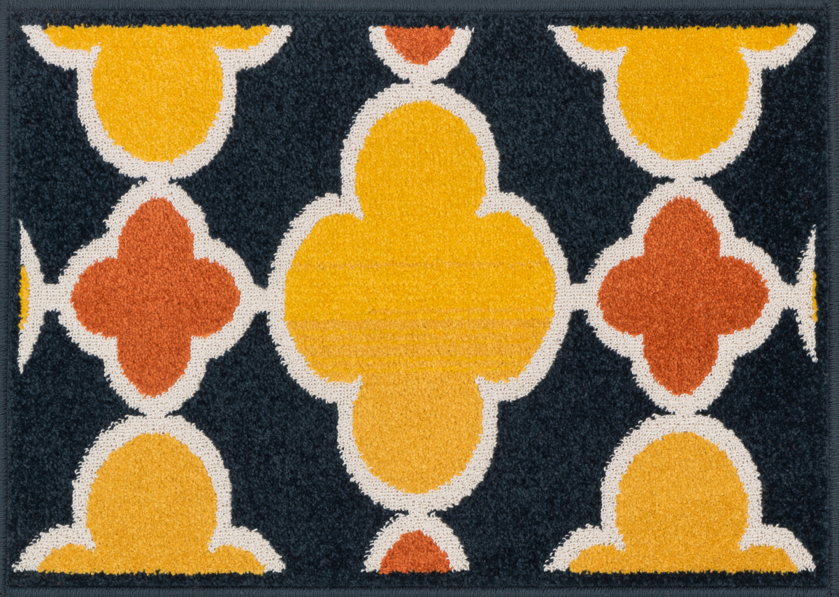 Loloi Terrace HTC19 Navy / Lemon Area Rug – Incredible Rugs and Decor
