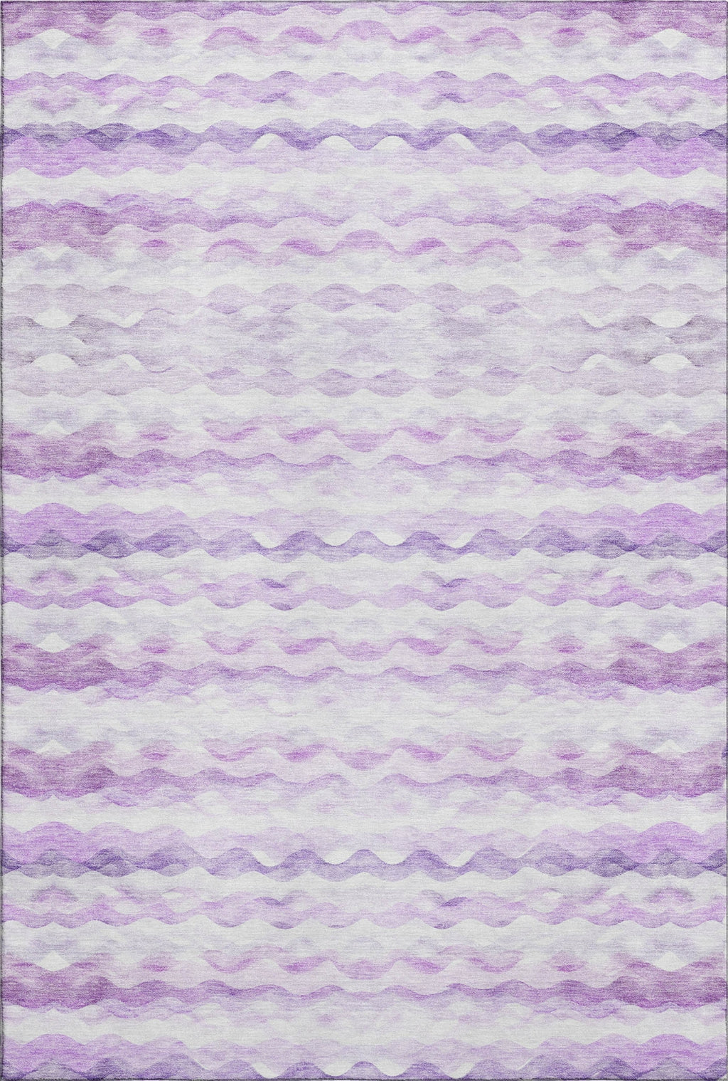 Piper Looms Mayfield Ribbons AMF195 Purple Machine Washable Area Rug ...