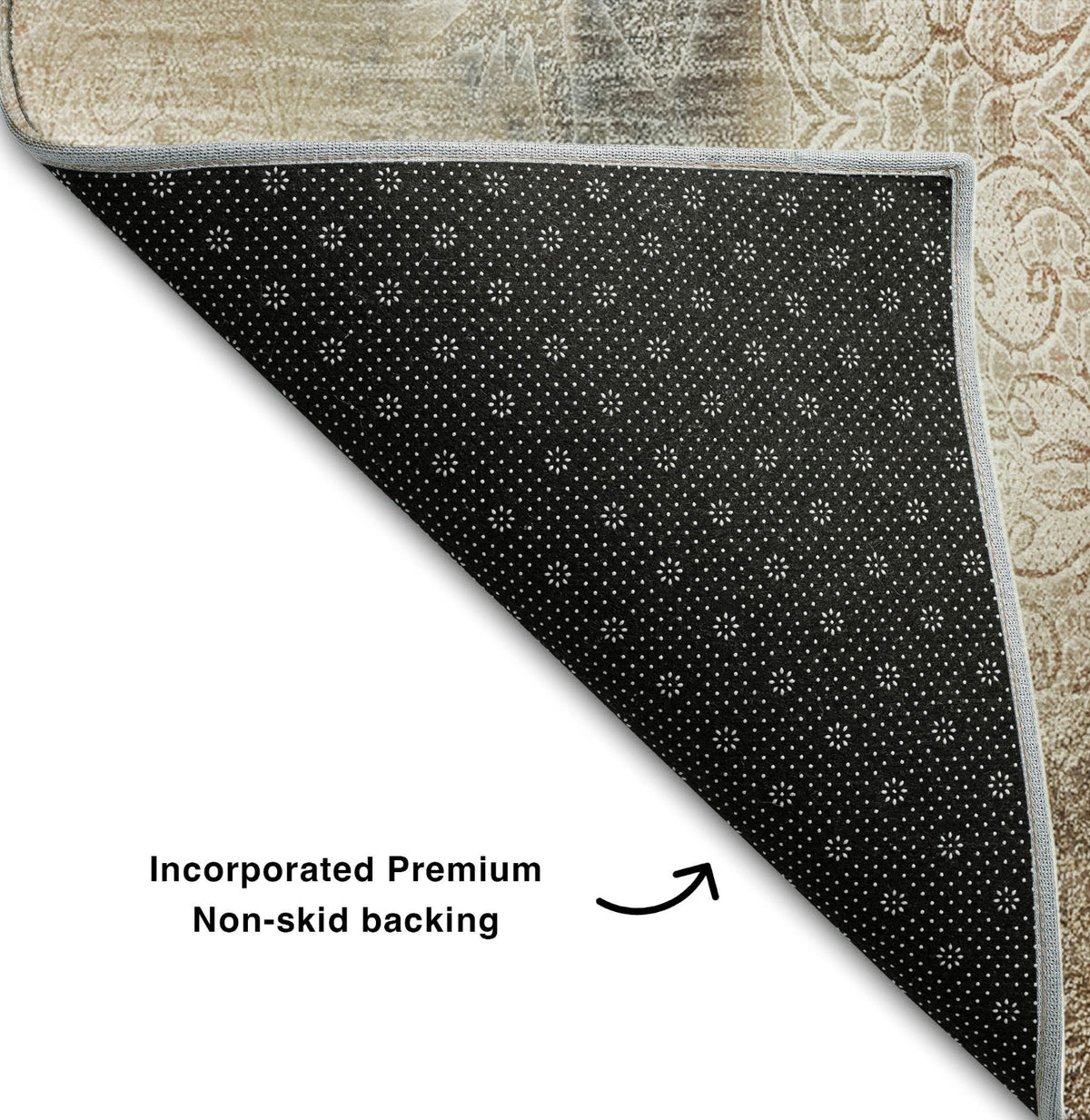 Piper Looms Mayfield Casual AMF537 Beige Machine Washable Area Rug ...