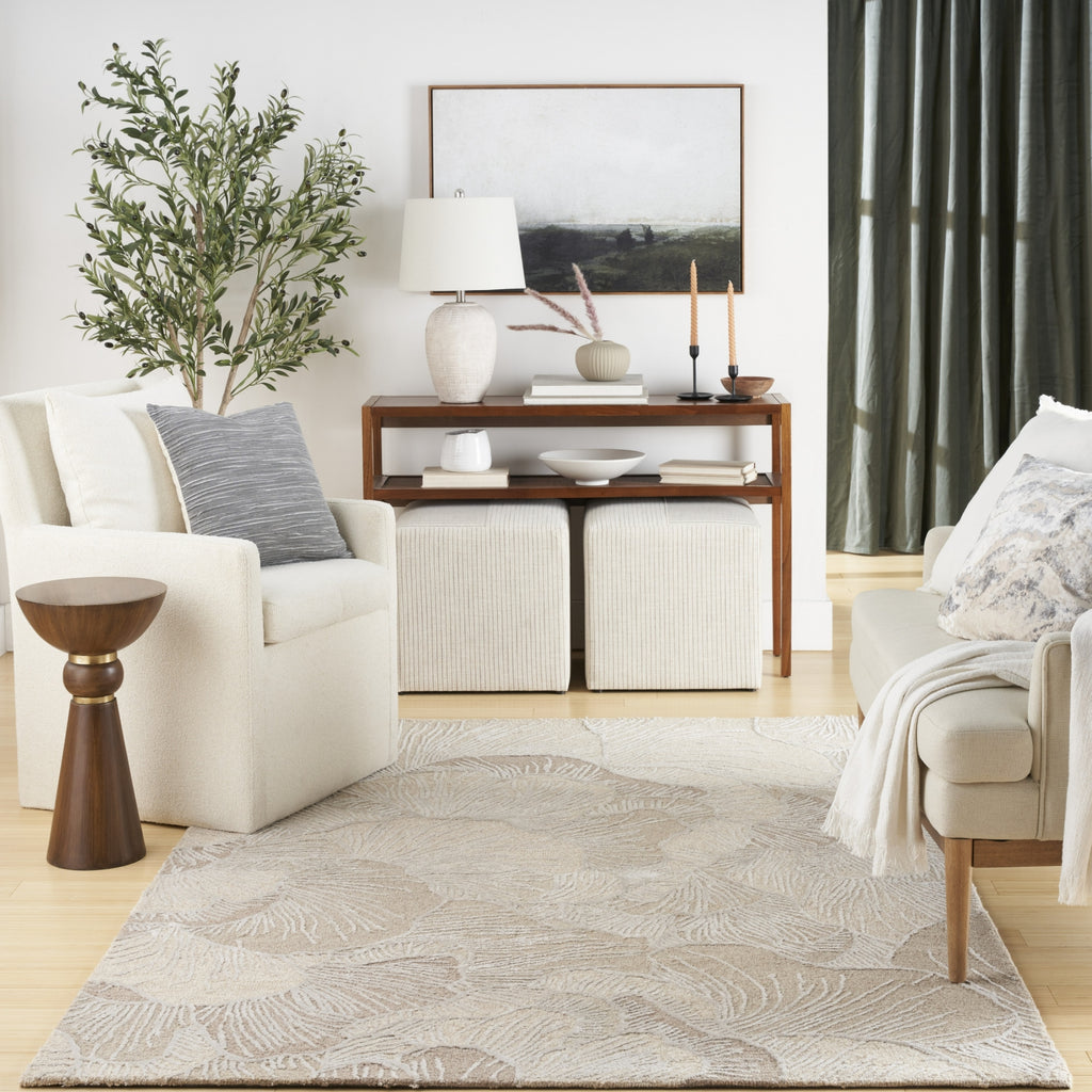 Nourison Avra AVR01 Taupe Area Rug – Incredible Rugs and Decor