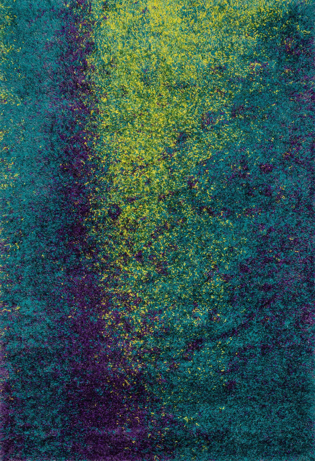 Loloi II Barcelona Shag BS-03 Peacock / Lime Area Rug – Incredible Rugs ...