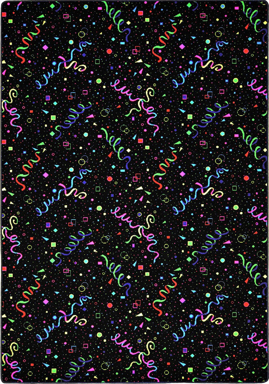 Joy Carpets Neon Lights Celebration Fluorescent Area Rug – Incredible ...