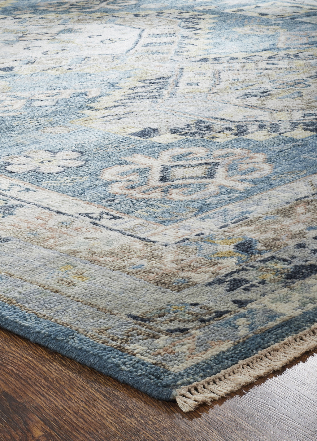 Ancient Boundaries Kohatk KOH-03 Vintage Indigo Area Rug – Incredible ...