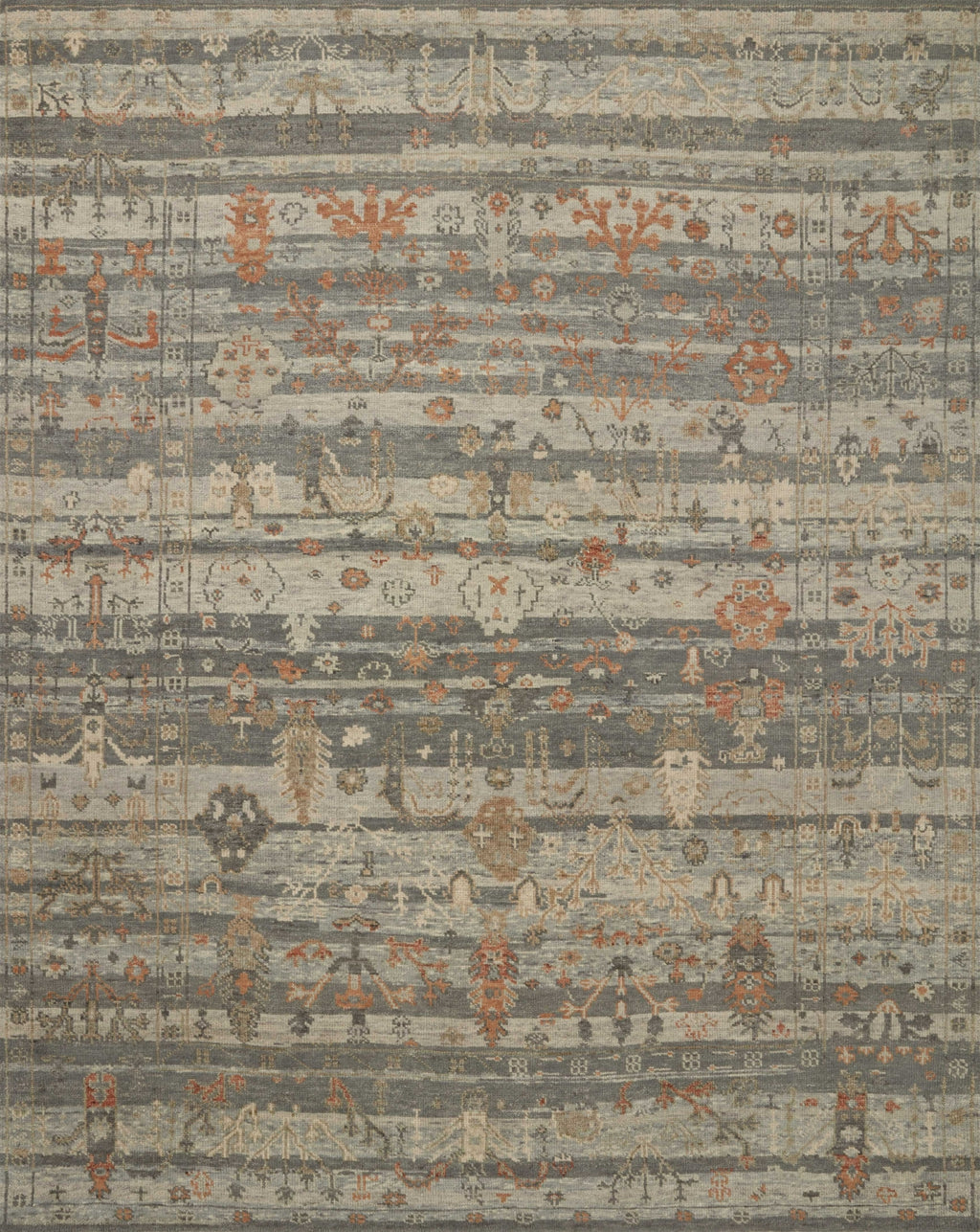 Loloi Dominic DOM-03 Slate/Multi Area Rug – Incredible Rugs and Decor