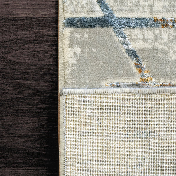 Dynamic Rugs Gold 1352 Cream/Silver/Gold Area Rug – Incredible Rugs and ...