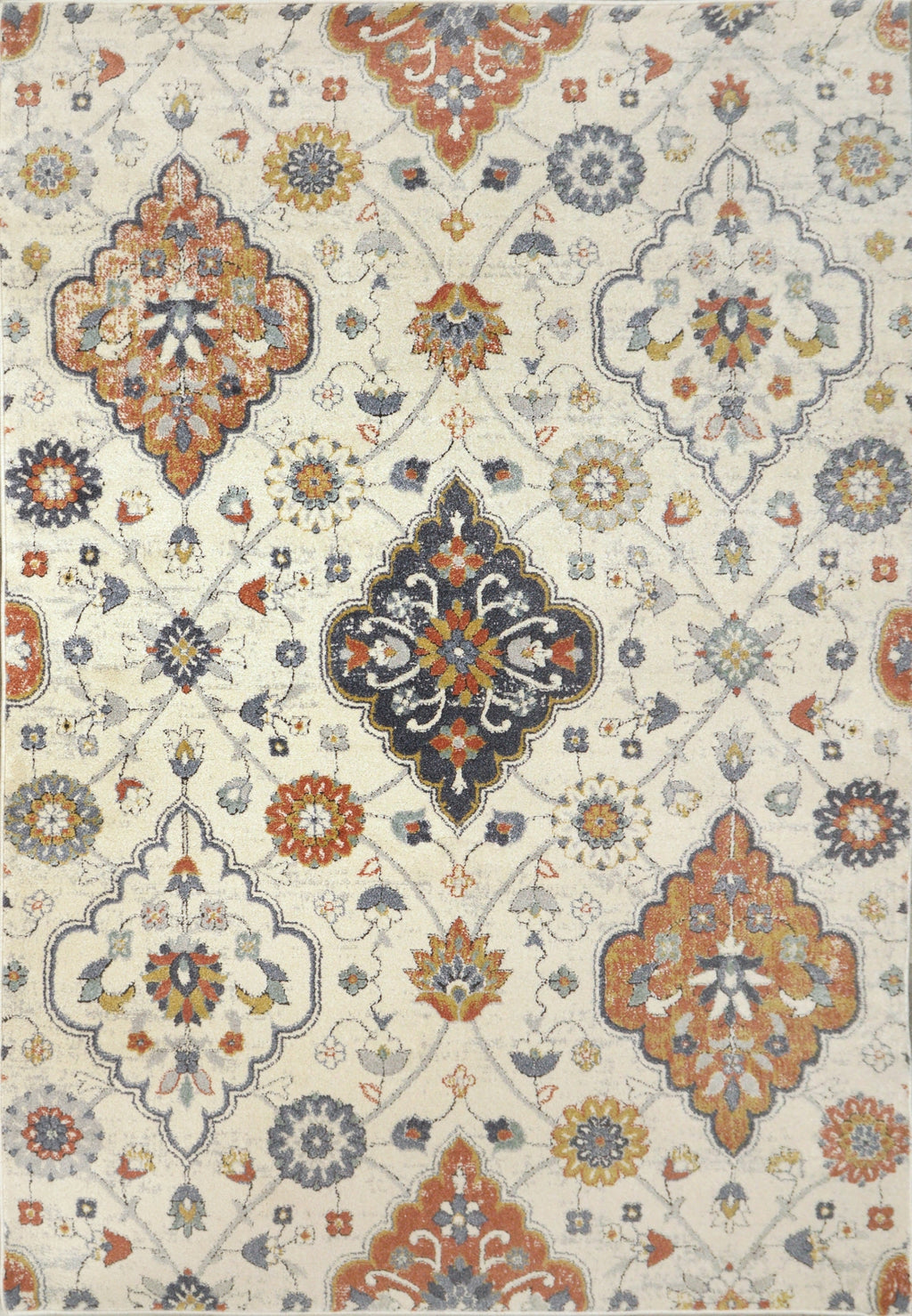 Dynamic Rugs Mabel 4091 Ivory/Multi Area Rug – Incredible Rugs and Decor