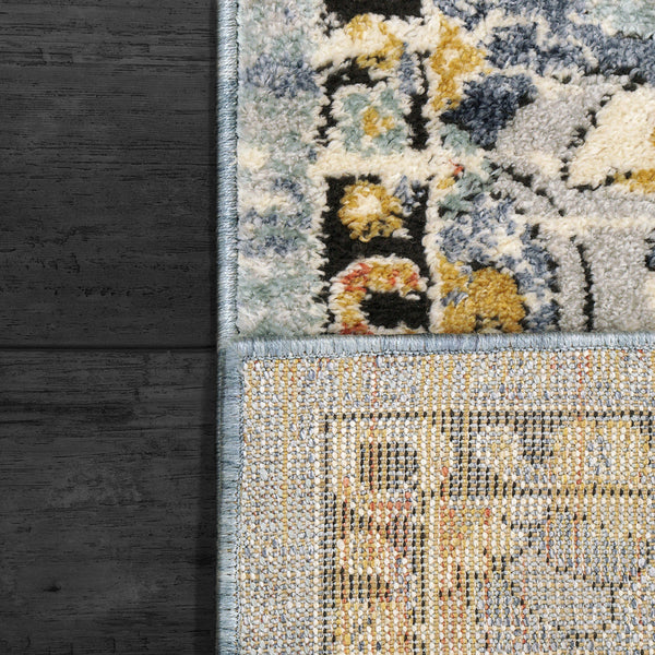 Dynamic Rugs Mabel 4092 Aqua/Multi Area Rug – Incredible Rugs and Decor