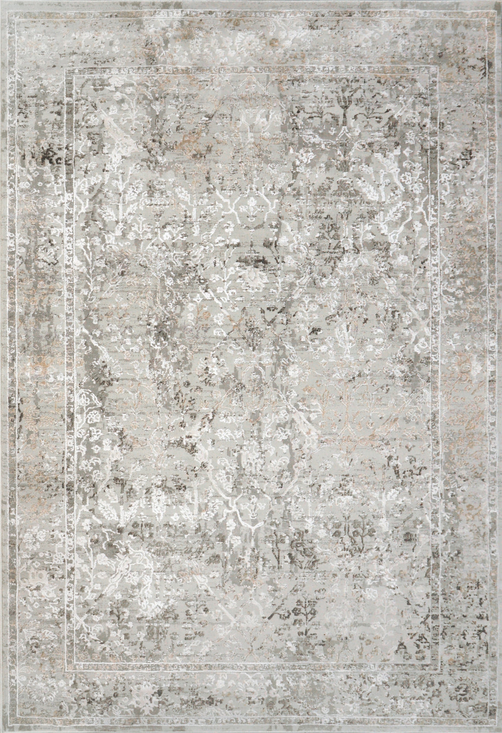 Dynamic Rugs Renaissance 3150 Ivory/Grey/Rust Area Rug – Incredible ...