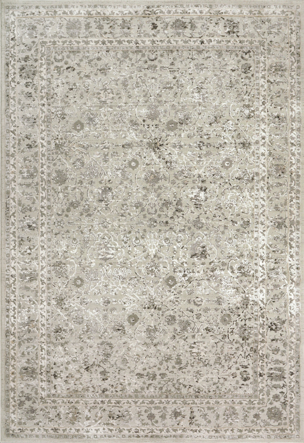 Dynamic Rugs Renaissance 3151 Ivory/Grey Area Rug – Incredible Rugs and ...