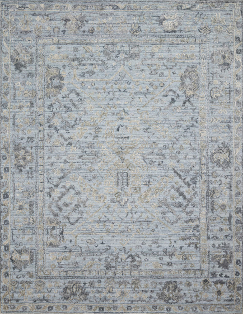 Loloi Emmett EMM-02 Sky/Silver Area Rug – Incredible Rugs and Decor