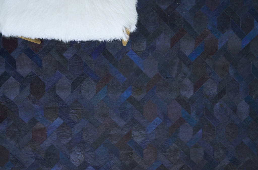 Exquisite Rugs Natural Hide 2158 Blue Area Rug – Incredible Rugs and Decor