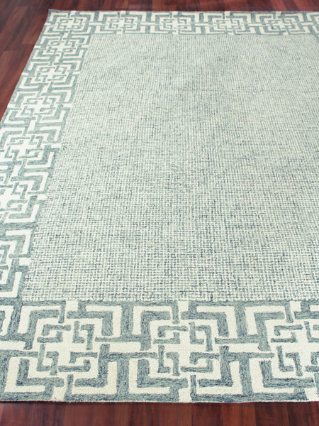 Exquisite Rugs Caprice 2701 Aqua Area Rug – Incredible Rugs and Decor