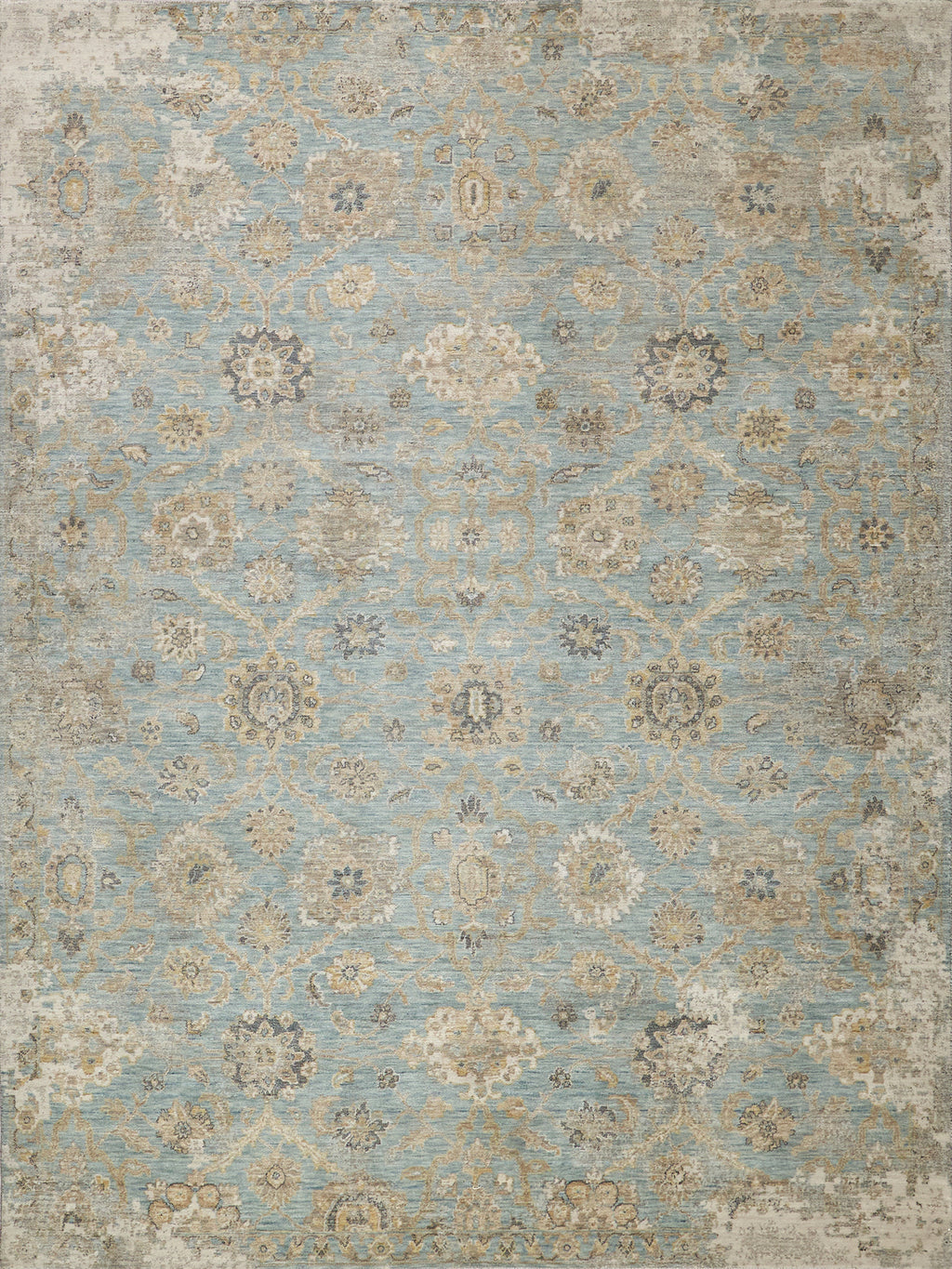 Exquisite Rugs Artisan 7228 Light Blue Area Rug – Incredible Rugs and Decor