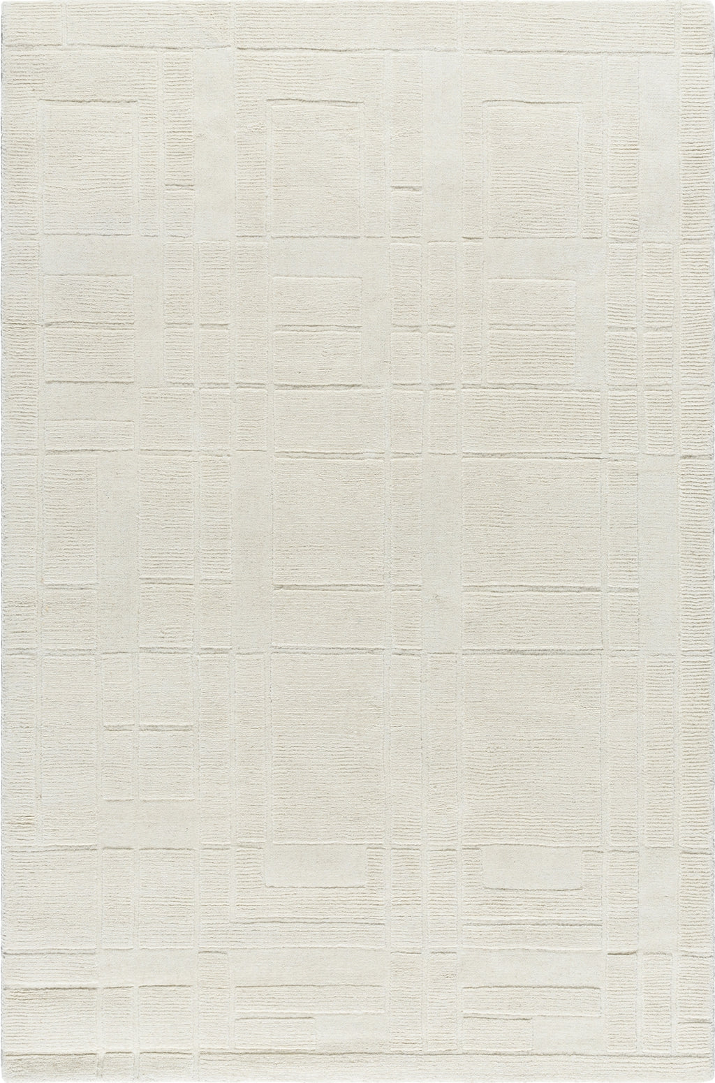 Surya Luxuries FLW-2300 Light Silver Area Rug by Frank Lloyd Wright ...