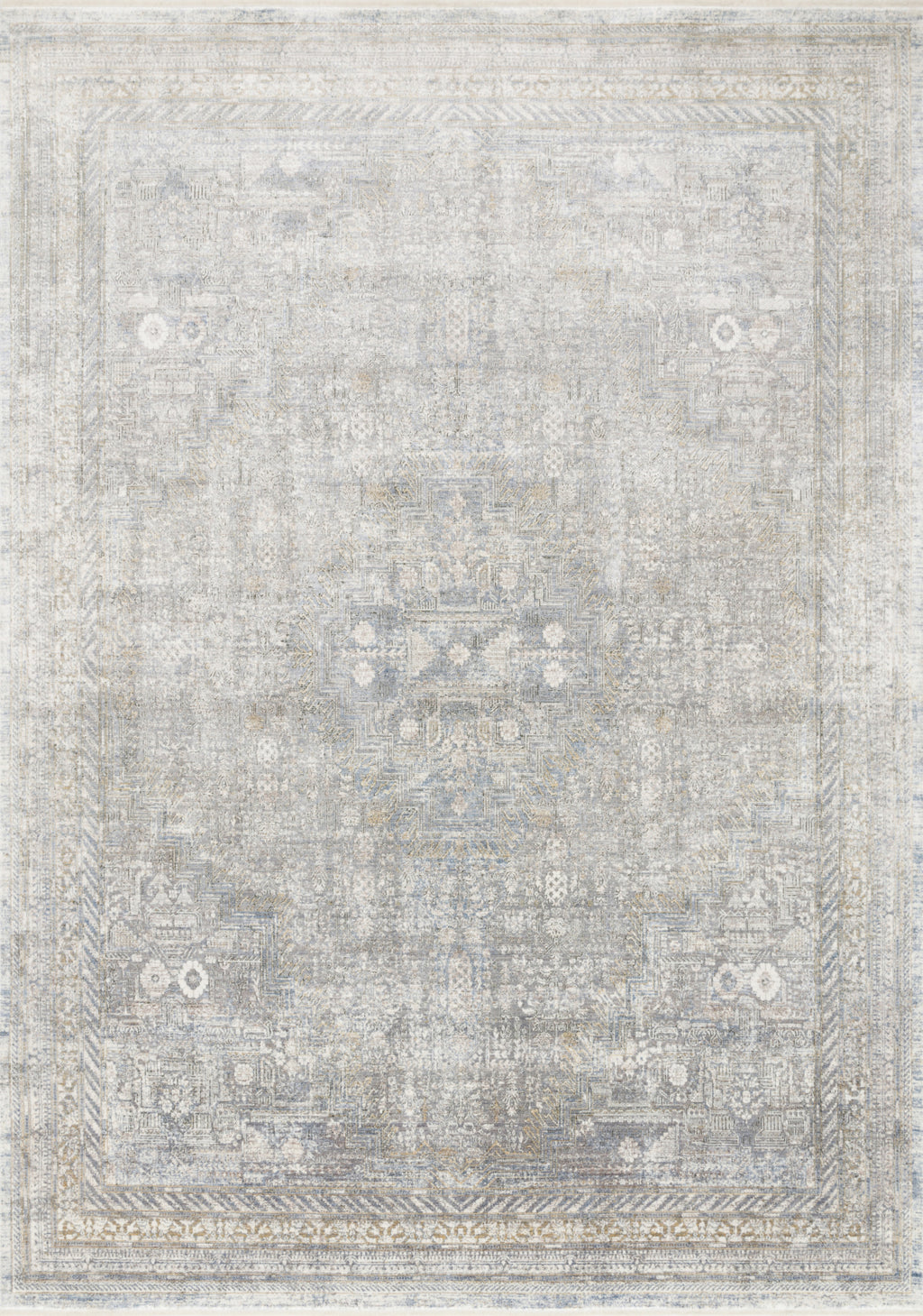 Loloi Gemma GEM-01 Silver/Multi Area Rug – Incredible Rugs and Decor