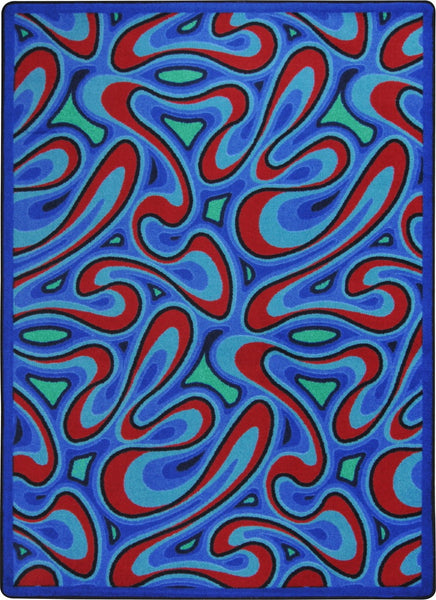 Joy Carpets Kaleidoscope Groovy Multi Area Rug – Incredible Rugs and Decor