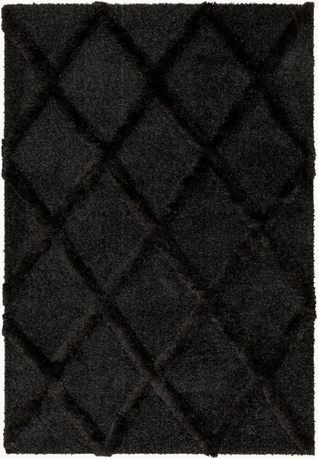 Livabliss Hudson Shag HDS-2300 Charcoal Area Rug – Incredible Rugs and ...