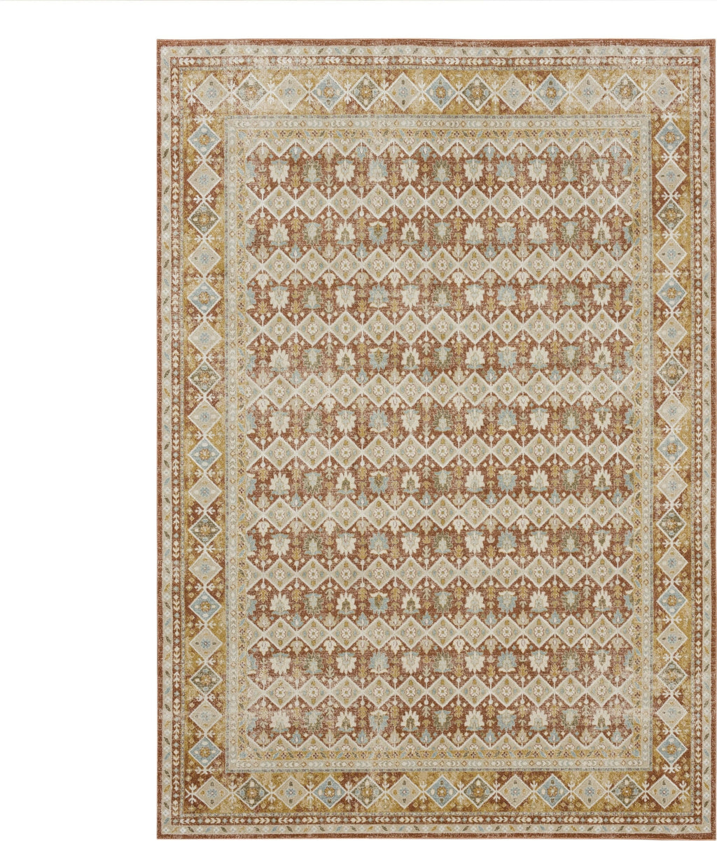 Karastan Windemere Ireby Terracotta Area Rug – Incredible Rugs and Decor