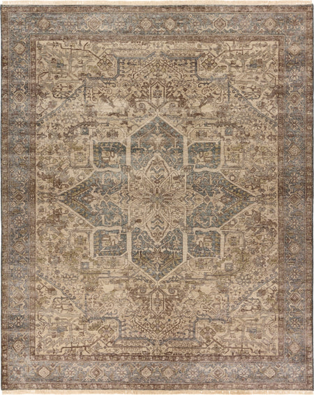 Jaipur Living Someplace In Time Anzad SPT23 Brown/Beige Area Rug ...
