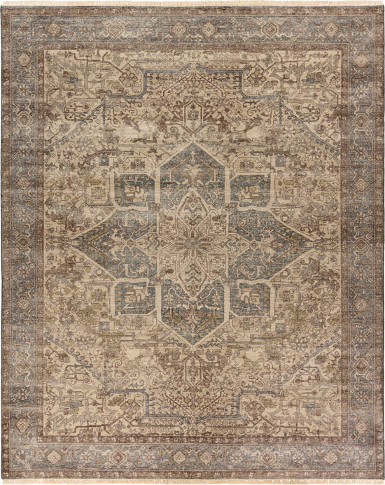 Jaipur Living Someplace In Time Anzad SPT23 Brown/Beige Area Rug ...
